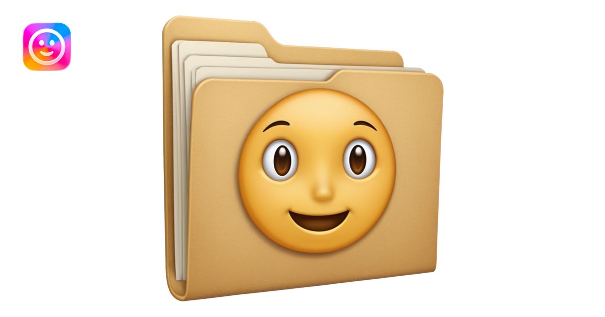 folder emoji | AI Emoji Generator
