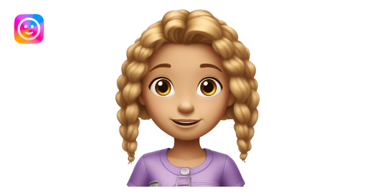 little girl from monster inc movie emoji | AI Emoji Generator