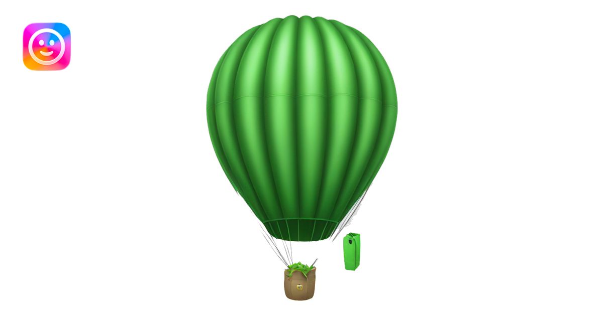 green airdrop emoji | AI Emoji Generator