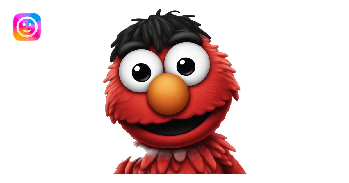 Elmo emoji | AI Emoji Generator