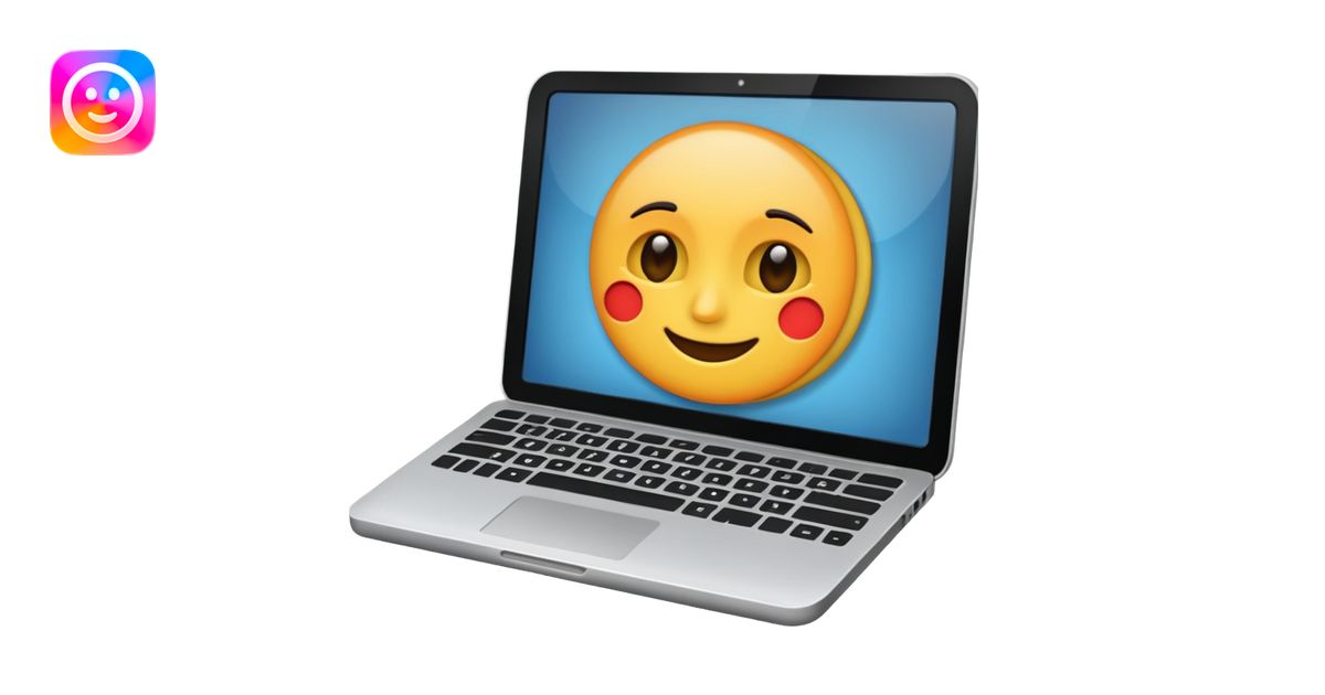 Laptop computer emoji | AI Emoji Generator