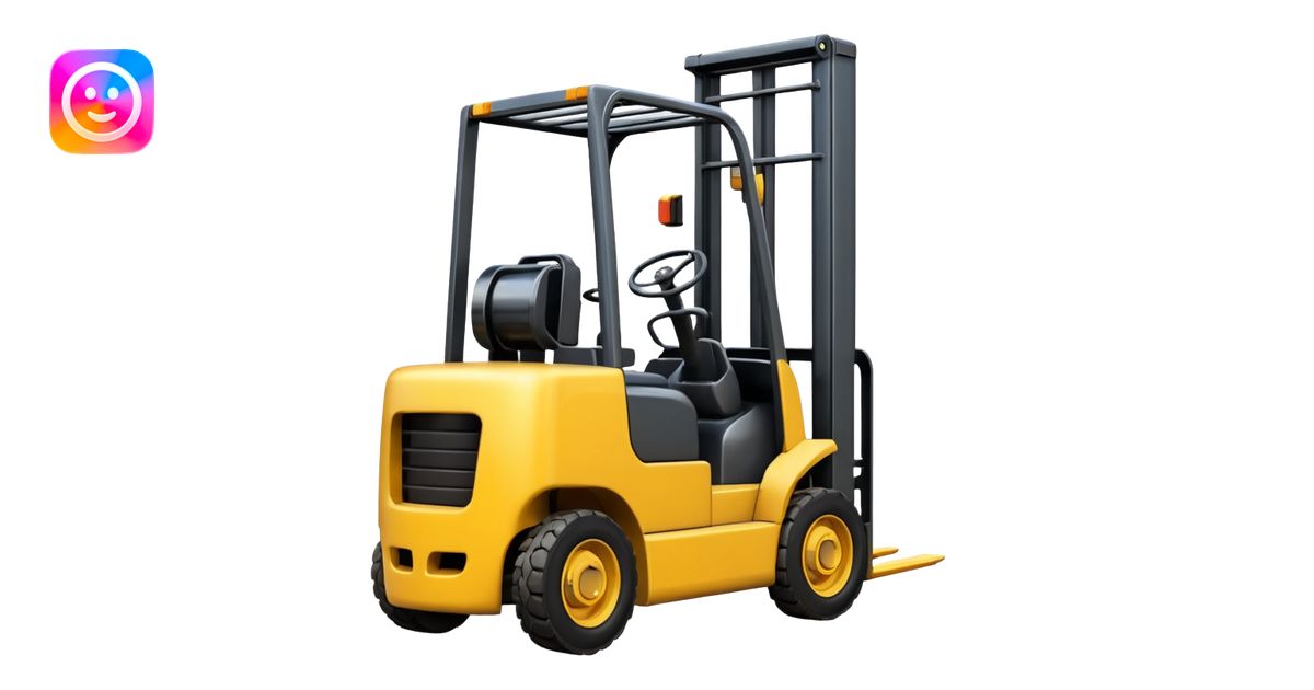 Forklift emoji | AI Emoji Generator
