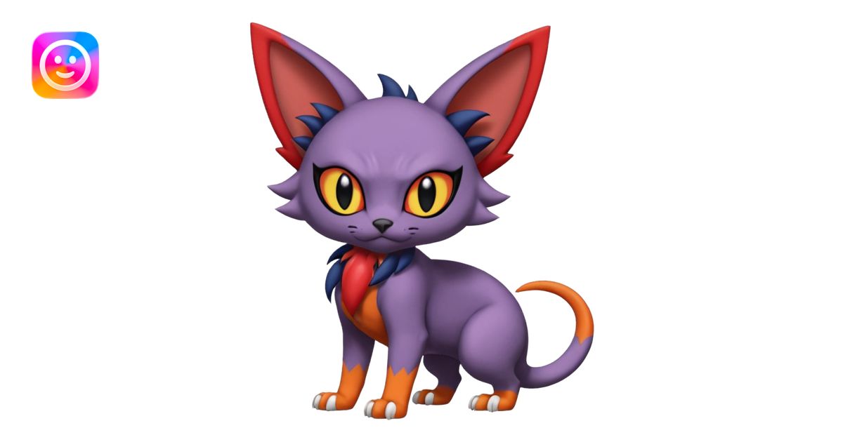 Noibat-Sphynx-Nargacuga-Litten-Torracat-fusion-Fakemon-Pokémon-creature ...