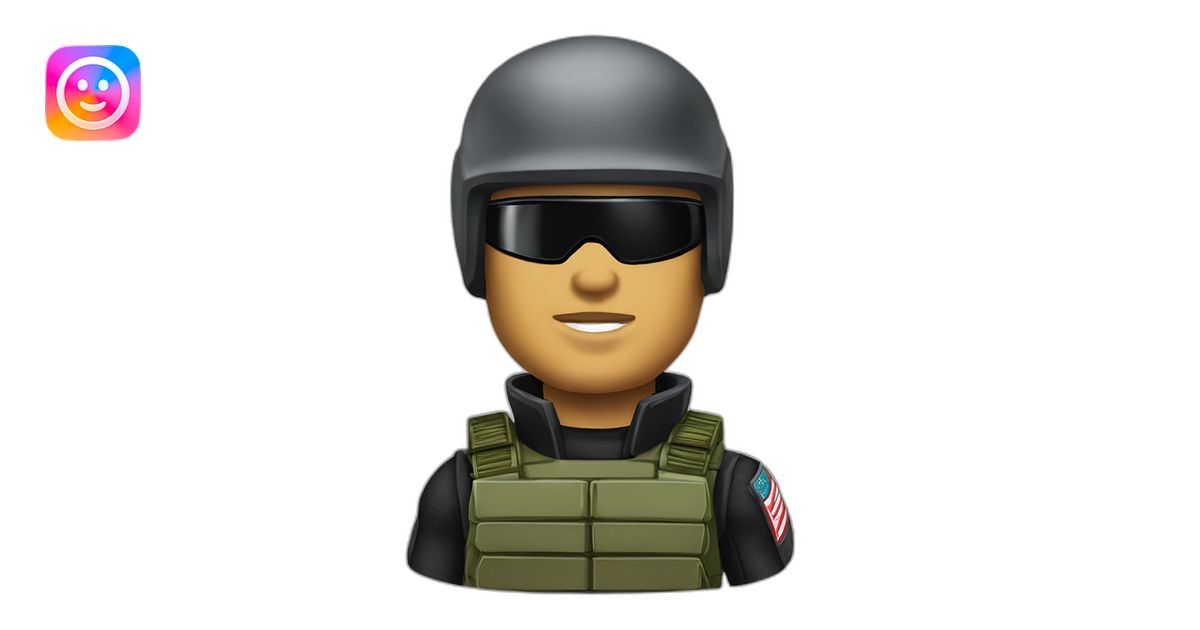 snake eyes gi joe emoji | AI Emoji Generator