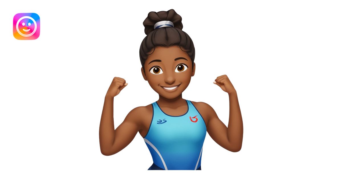 Simone Biles (gymnastics) emoji | AI Emoji Generator