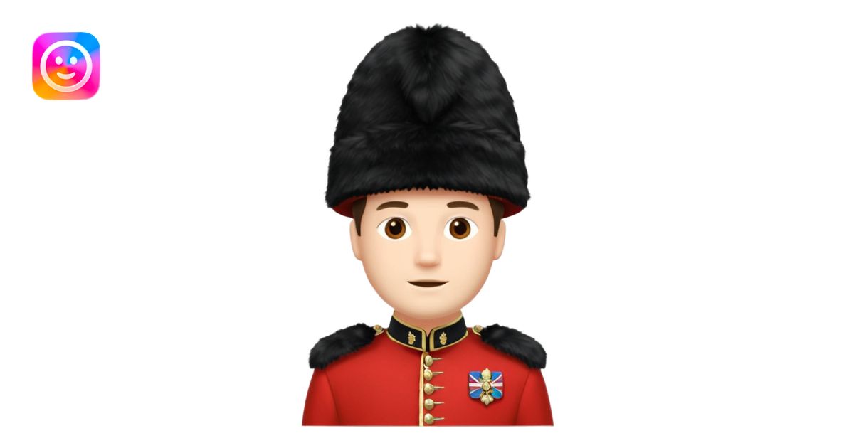 British Royal Guard emoji | AI Emoji Generator