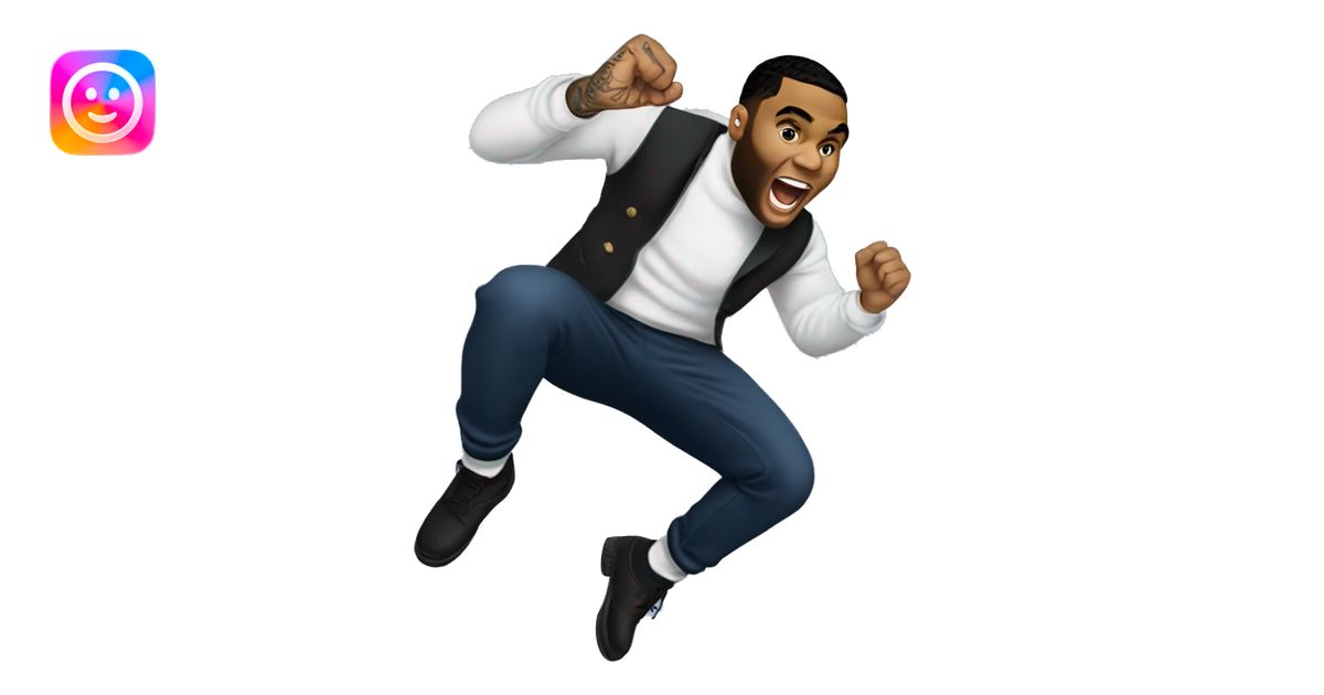 kevin gates jumping emoji | AI Emoji Generator