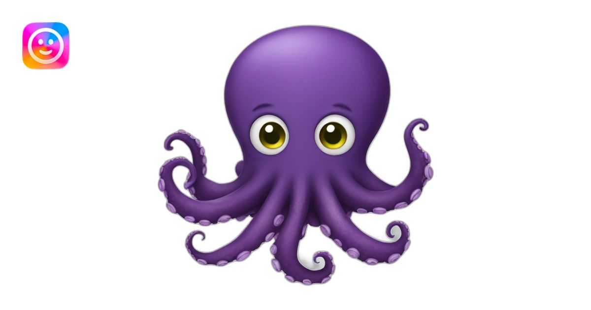 octopus emoji | AI Emoji Generator