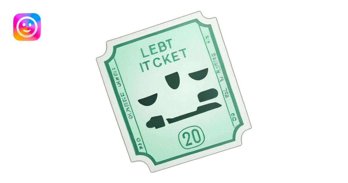 Ticket emoji | AI Emoji Generator