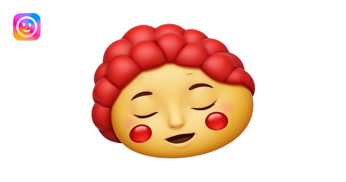 Berry emoji sleeping emoji | AI Emoji Generator