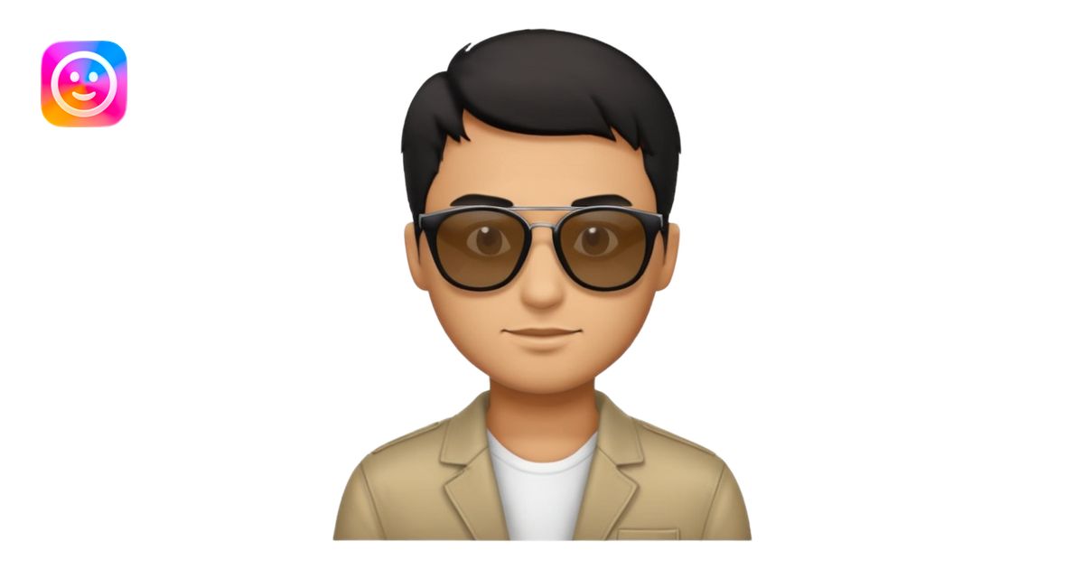 Cool men emoji | AI Emoji Generator