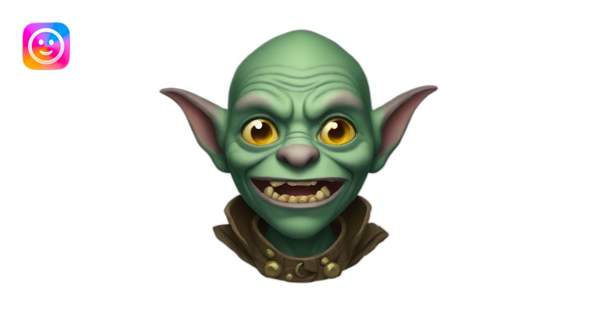 goblin emoji | AI Emoji Generator
