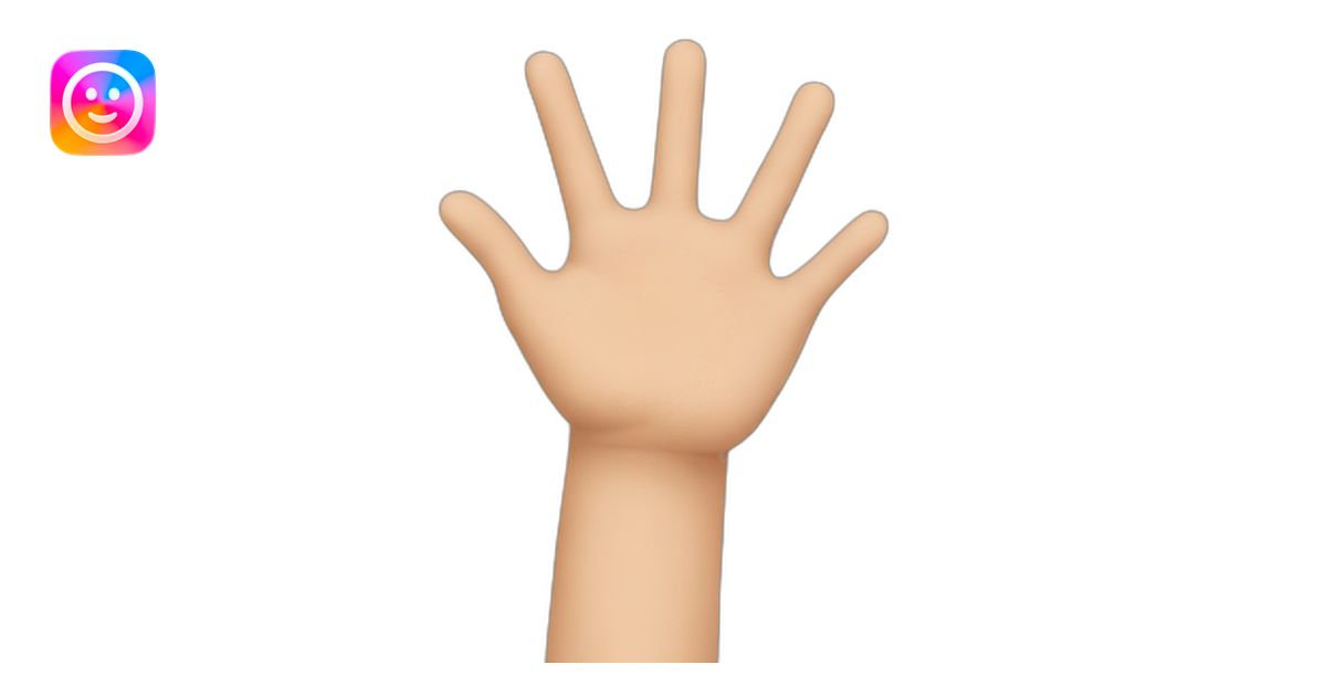 Fingers emoji | AI Emoji Generator