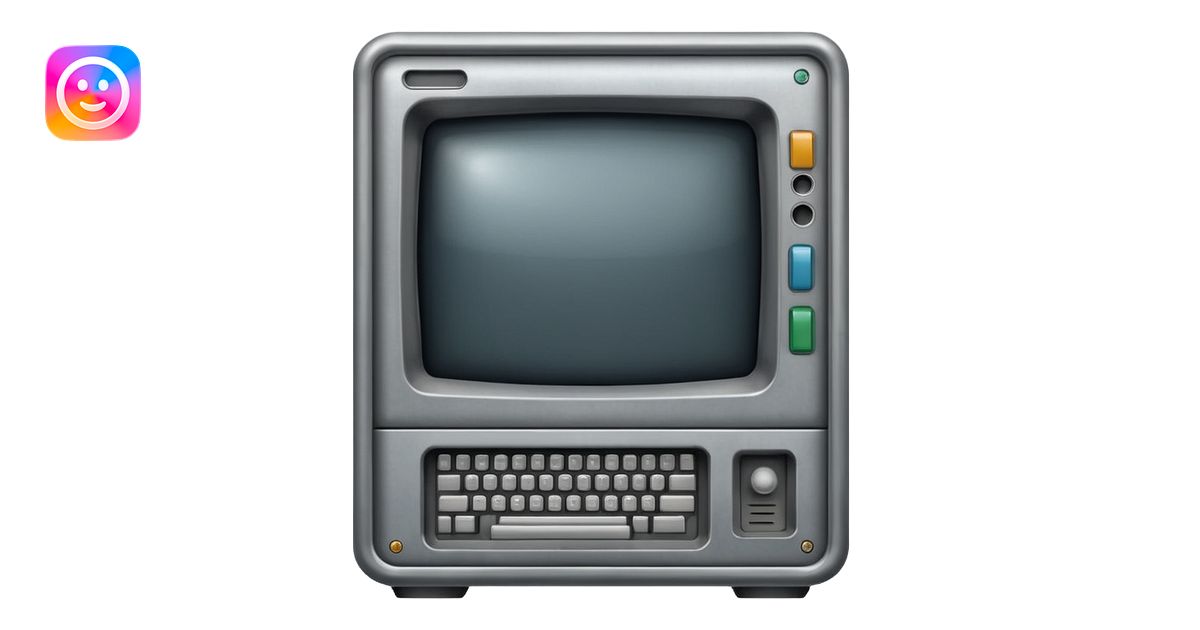 Early mainframe computer emoji | AI Emoji Generator