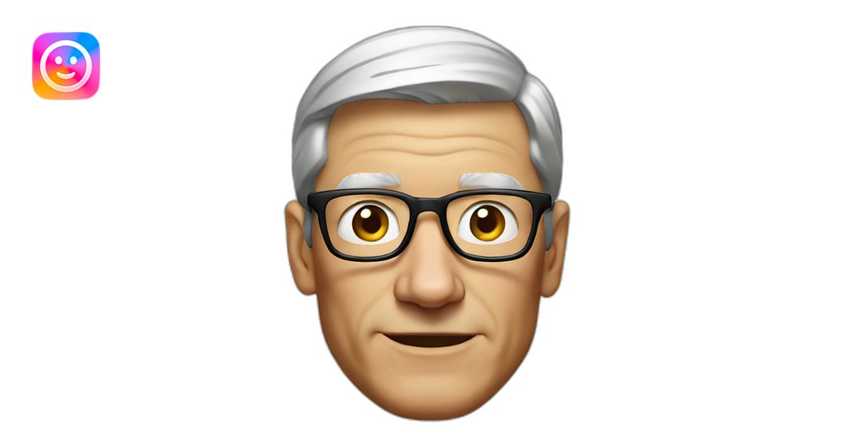 Tim Cook emoji | AI Emoji Generator