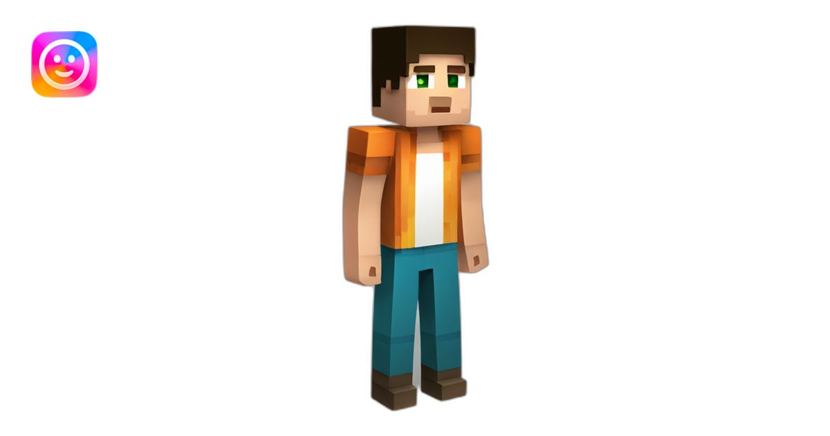 minecraft alex full body emoji | AI Emoji Generator