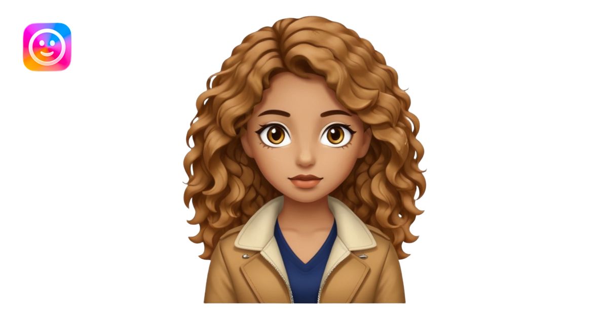 girl with wavy hair, almond shaped eyes, birthmark near her eye, tan ...