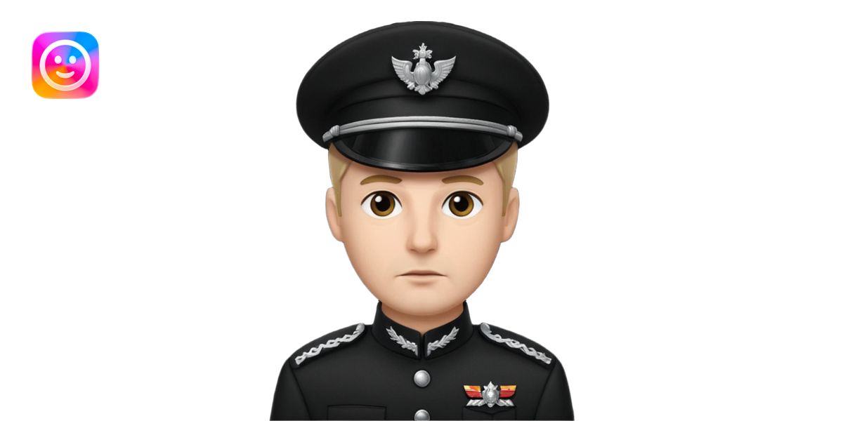 An emoji for discord of an Imperial Officer emoji | AI Emoji Generator