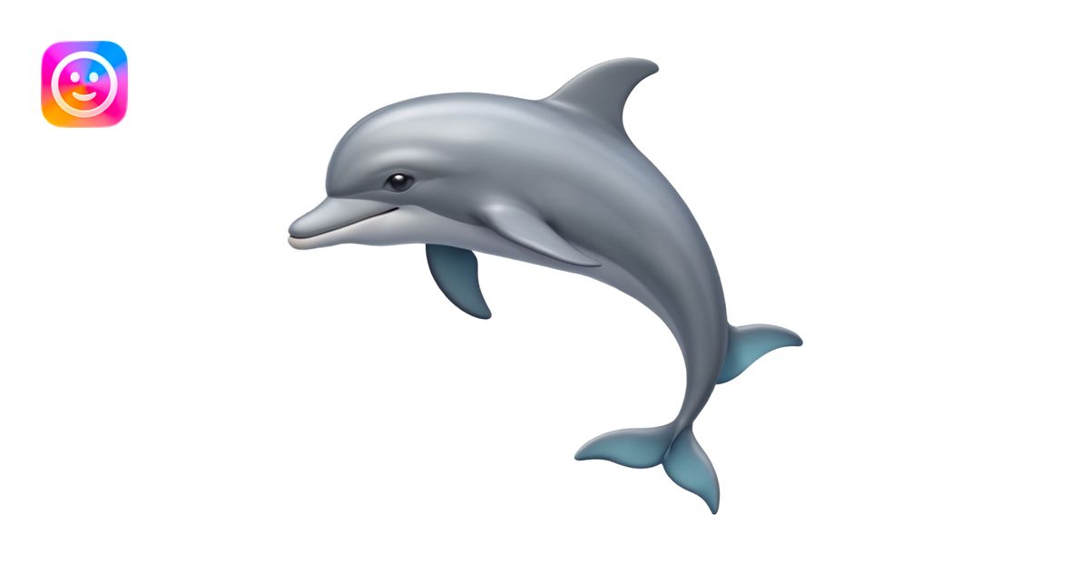 Dolphin emoji | AI Emoji Generator