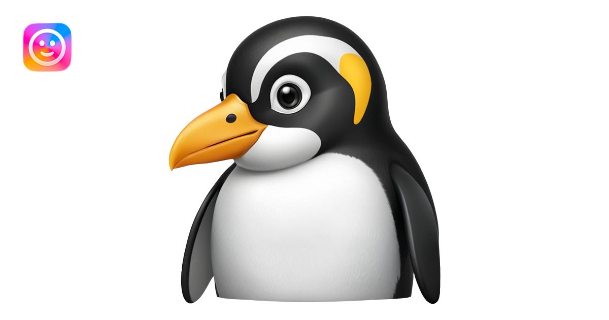 shocked penguin emoji | AI Emoji Generator