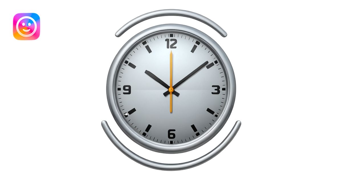 can you just make me a clock normal emoji | AI Emoji Generator
