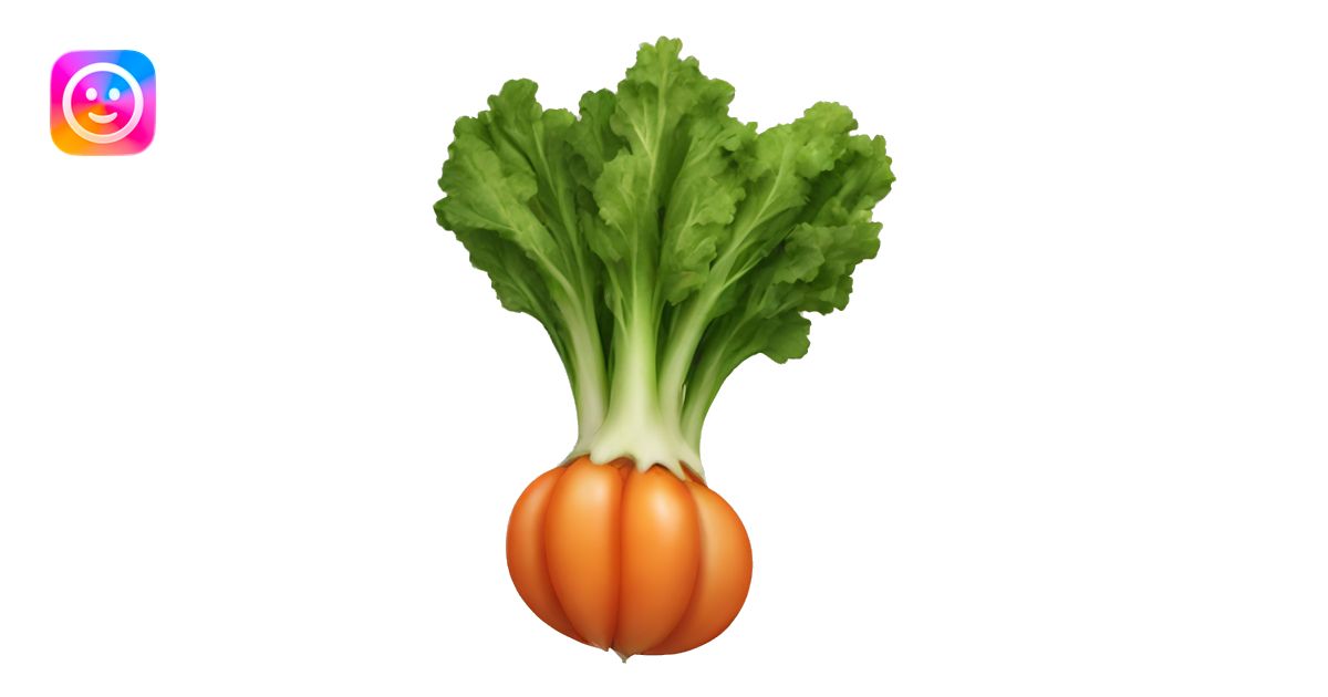 Vegetables emoji | AI Emoji Generator