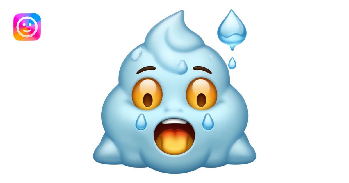 ice emoji, hot , vomit , crying emoji and happy emoji | AI Emoji Generator