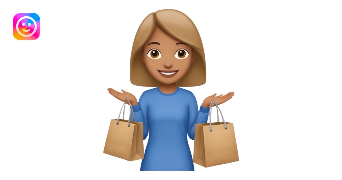 shopping emoji | AI Emoji Generator