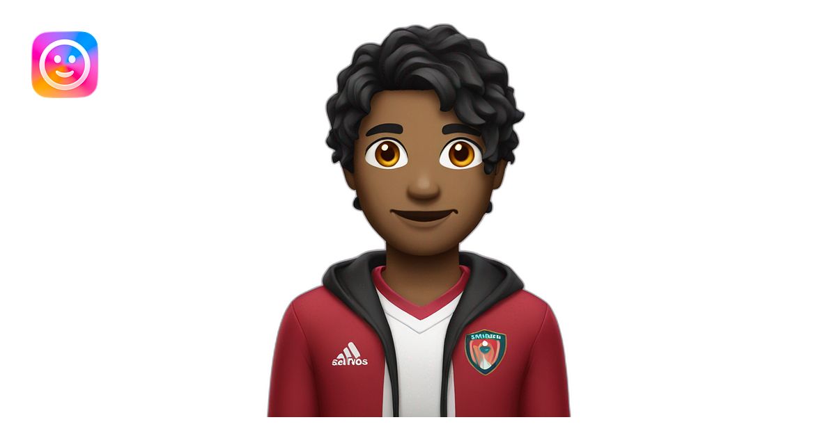 ruby player black hair emoji | AI Emoji Generator