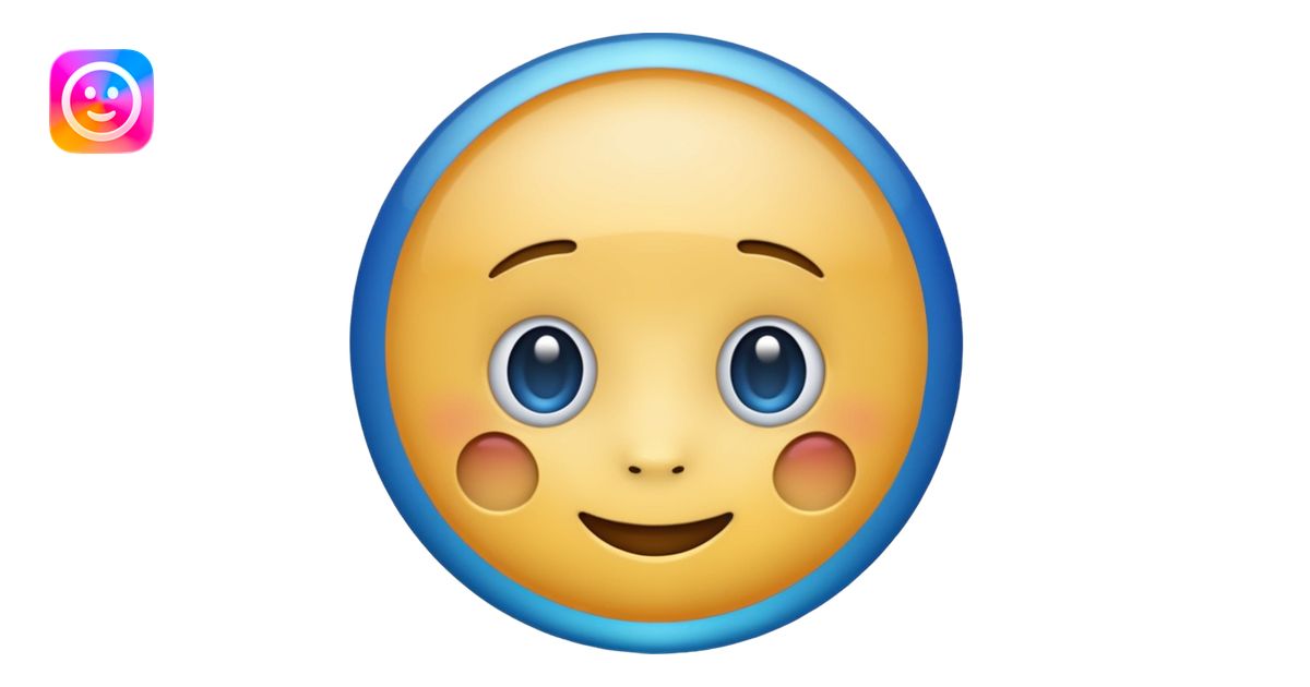 blue emoji jooby emoji | AI Emoji Generator
