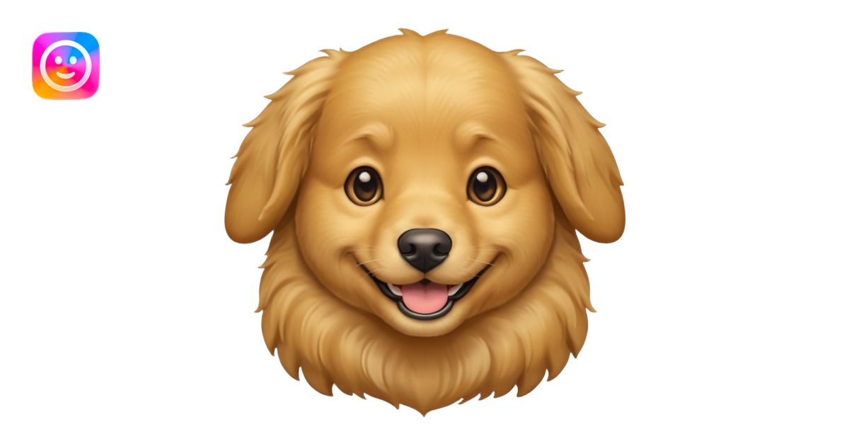 Dogs emoji | AI Emoji Generator