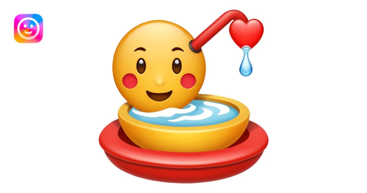propletená lidská srdce tvořící jedno velké srdce emoji | AI Emoji ...