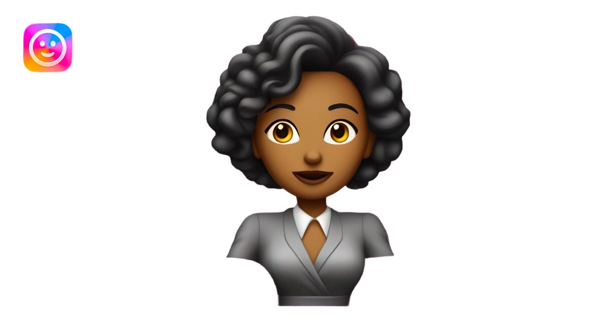 Lady at the theatre emoji | AI Emoji Generator