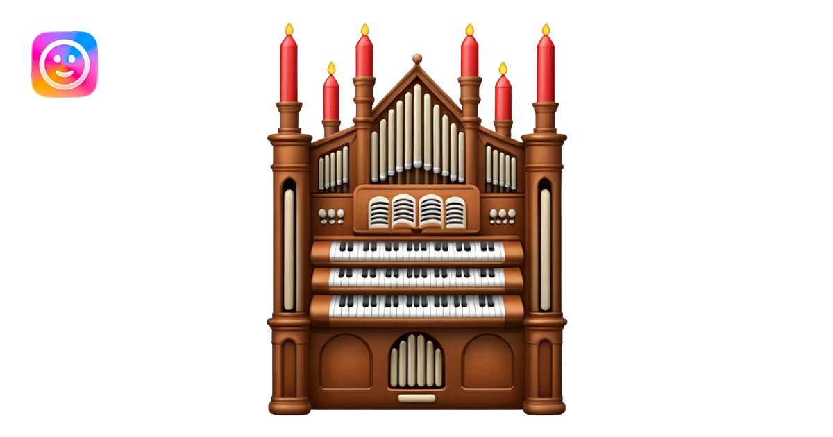 A Pipe Organ emoji | AI Emoji Generator
