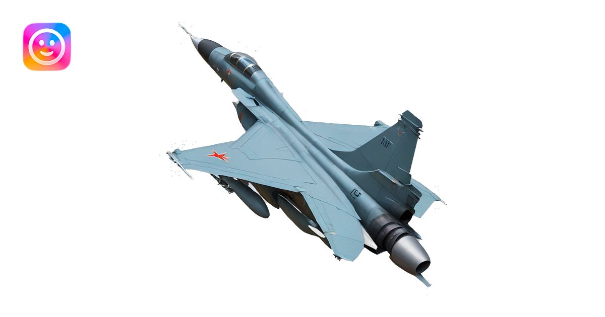 Mig 23 fighter jet emoji | AI Emoji Generator