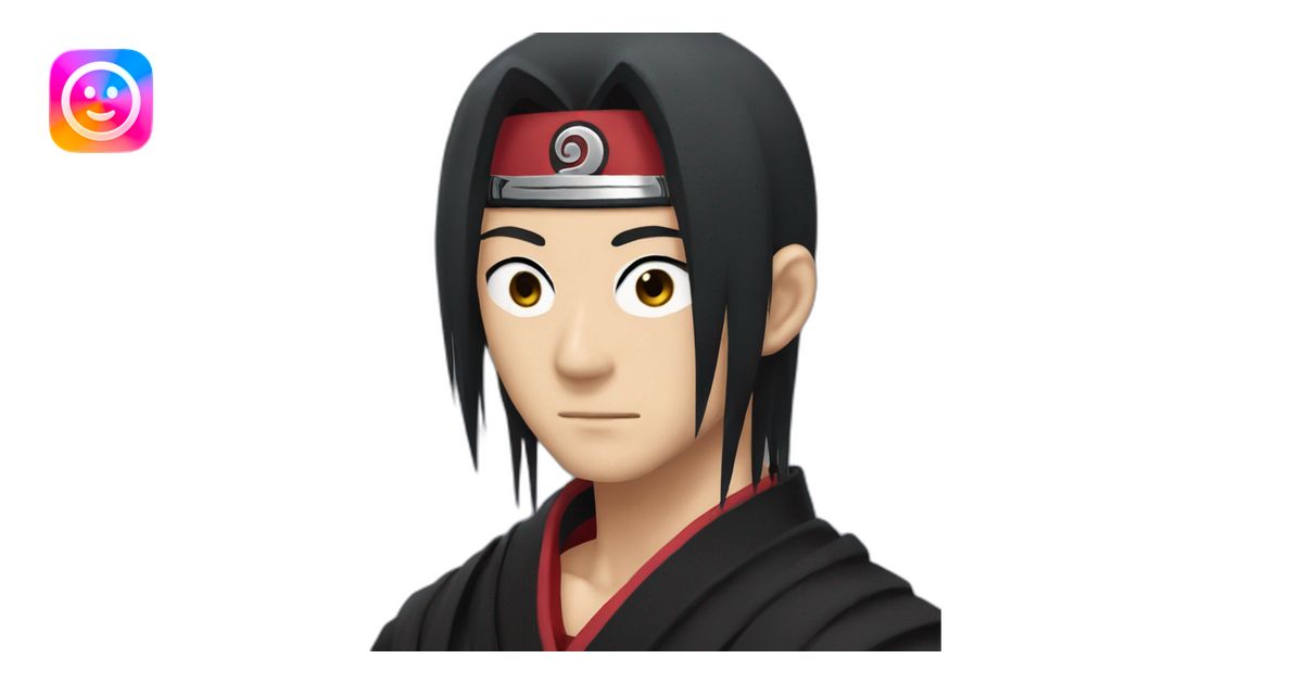 Itachi akatsuki emoji | AI Emoji Generator