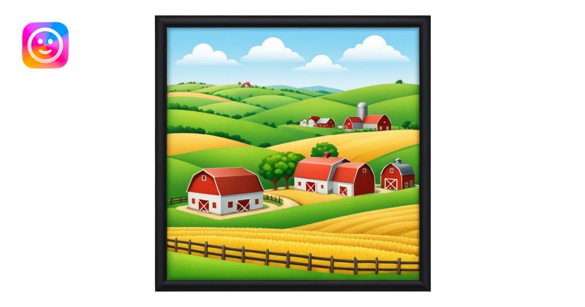 farm emoji | AI Emoji Generator