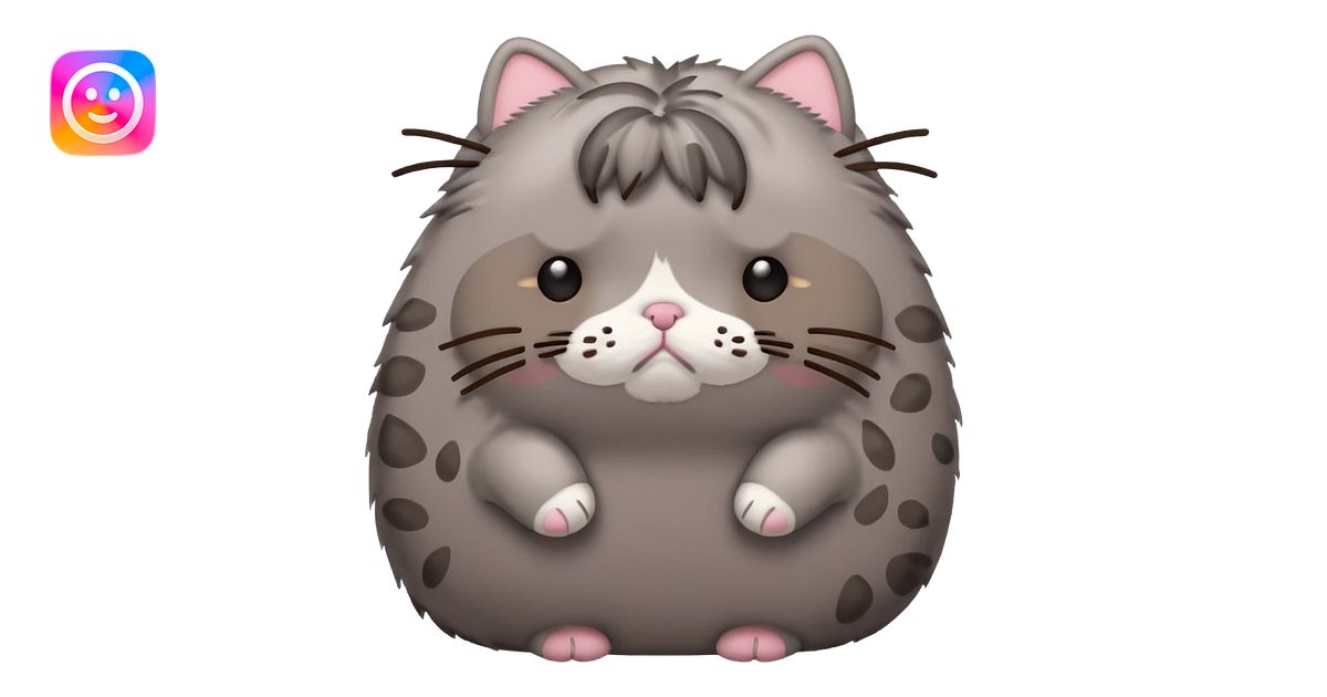 sad pusheen emoji | AI Emoji Generator