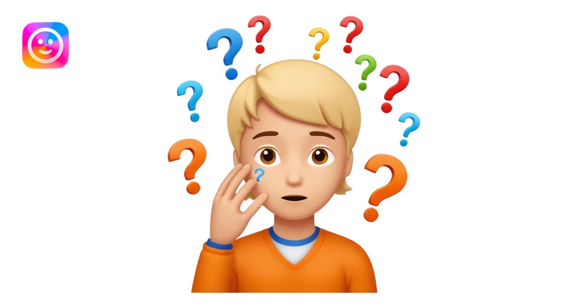 Cartoon illustration of an animated character trying to guess a secret ...