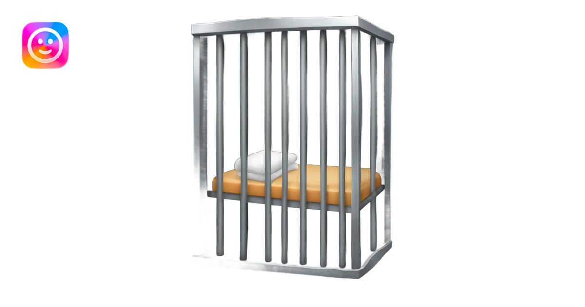 Jail cell emoji | AI Emoji Generator