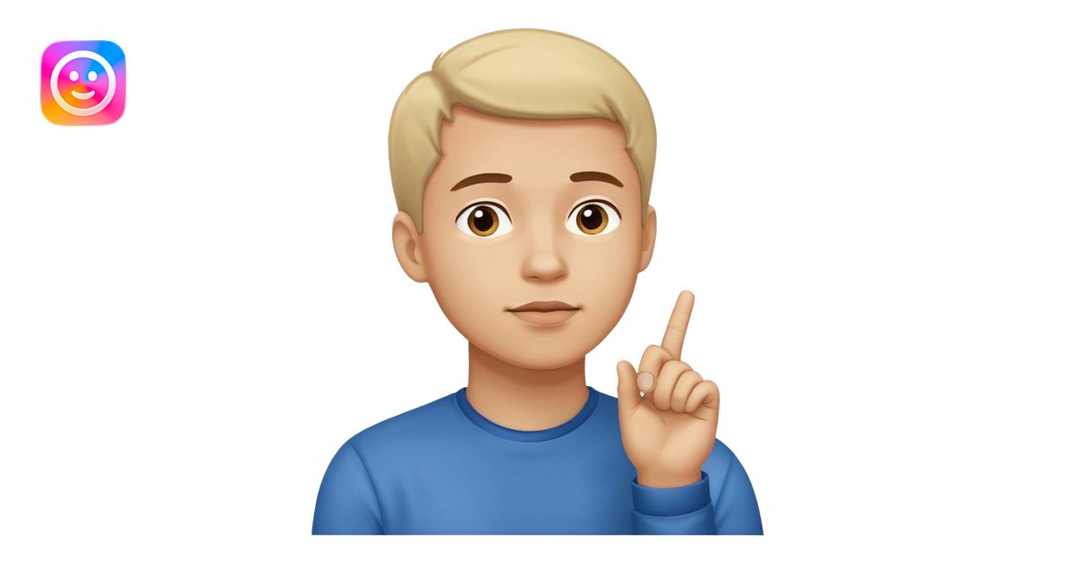 man looking up to the top right, index finger touching his chin ...