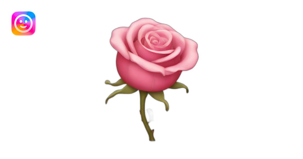 enchanted rose emoji | AI Emoji Generator