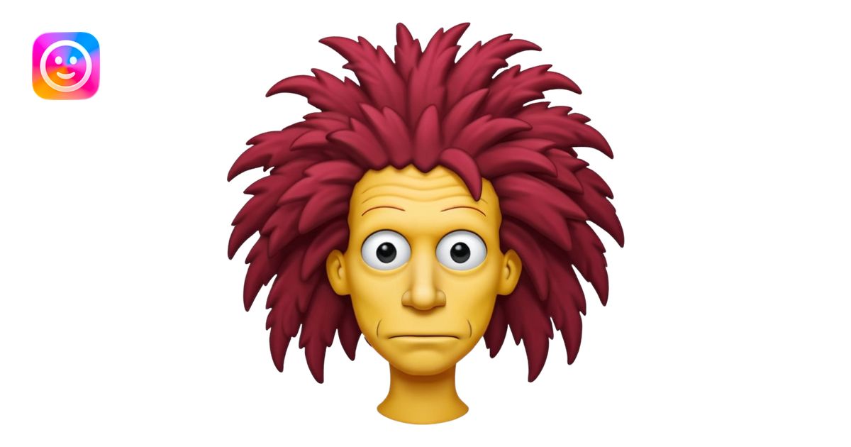 Sideshow Bob, simpson, long nose emoji | AI Emoji Generator