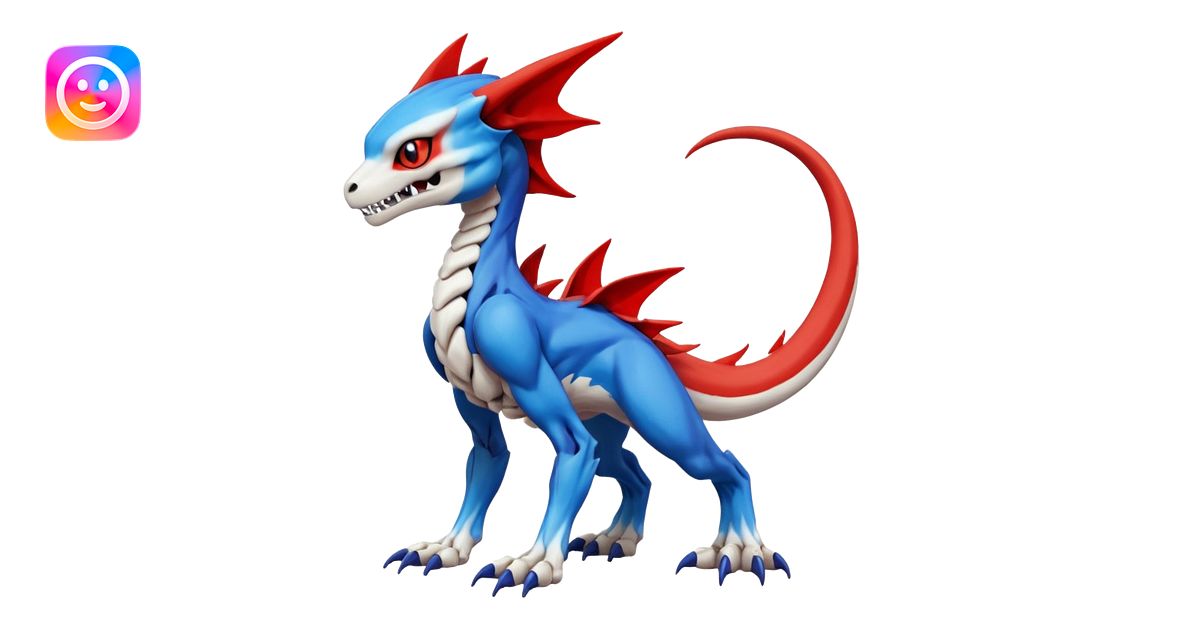 Skeletal Koraidon-Veemon-Digimon-Latias-Peppercat-Pokémon-Flamedramon ...