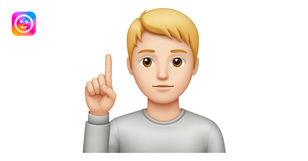 person holding up middle finger emoji | AI Emoji Generator