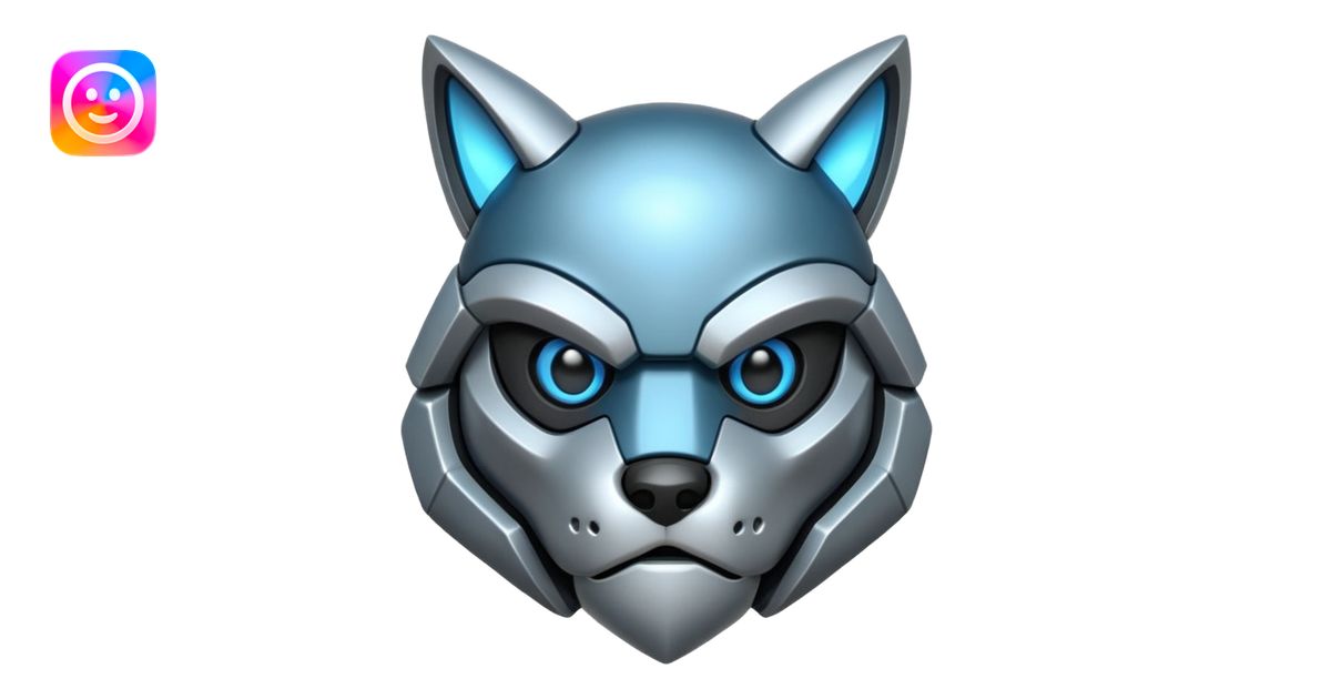 Protogen (full body) emoji | AI Emoji Generator