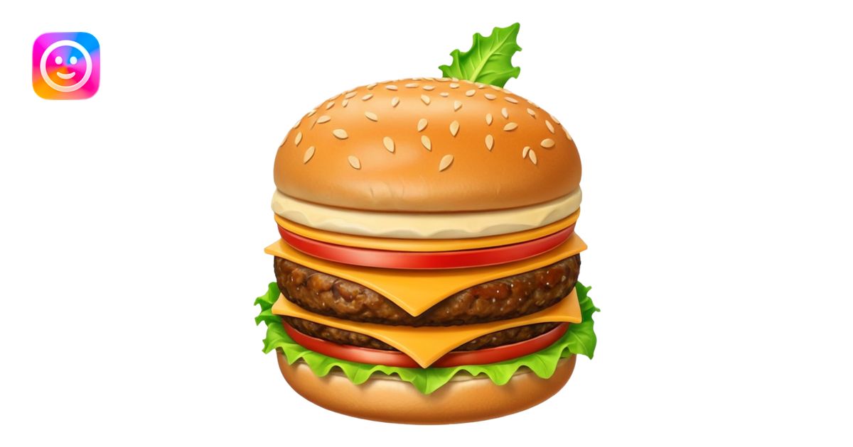 burger emoji | AI Emoji Generator