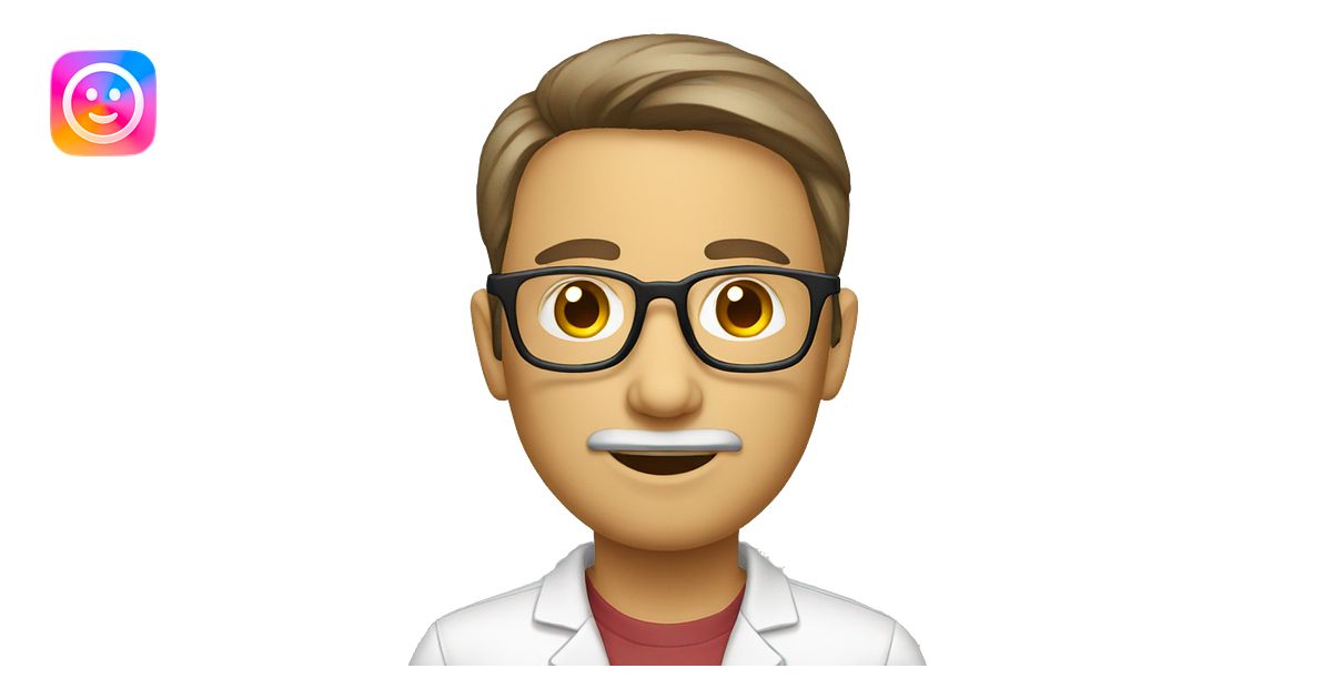 Behavioral optometrist whole Body emoji | AI Emoji Generator
