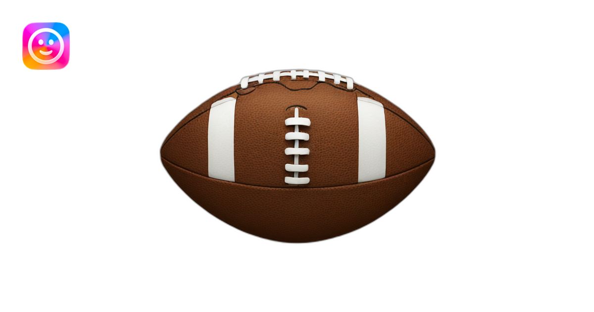 Football emoji | AI Emoji Generator
