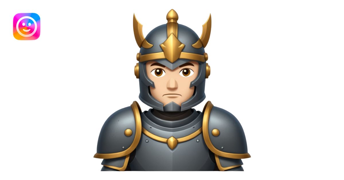 Mega Knight from clash royale emoji | AI Emoji Generator
